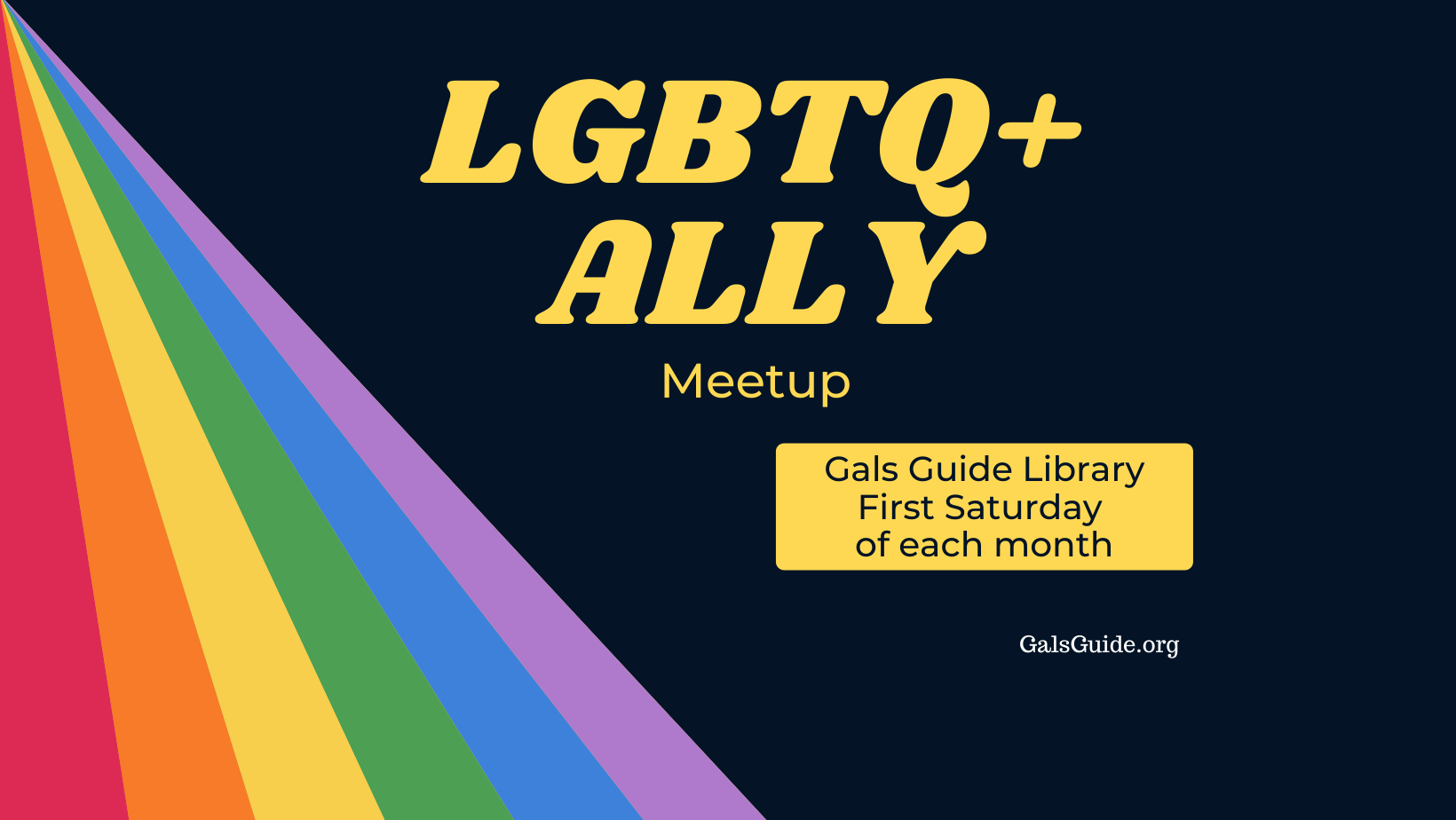 LGBTQ+ Ally Meetup – Gal's Guide