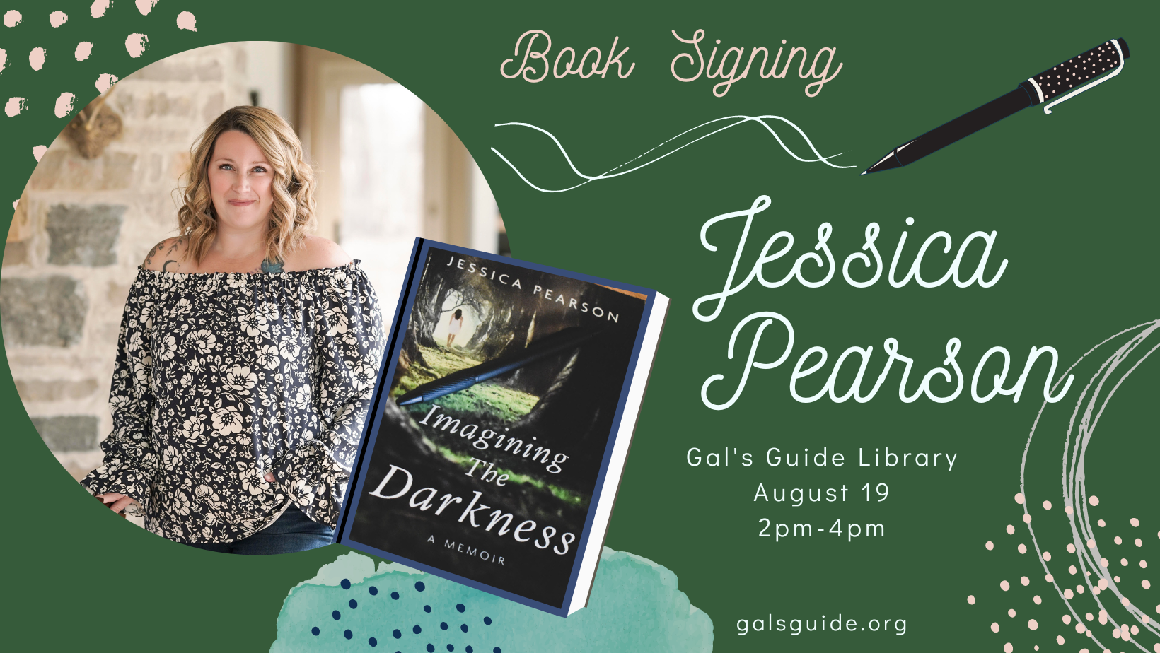 Book Signing Jessica Pearson – Gal's Guide